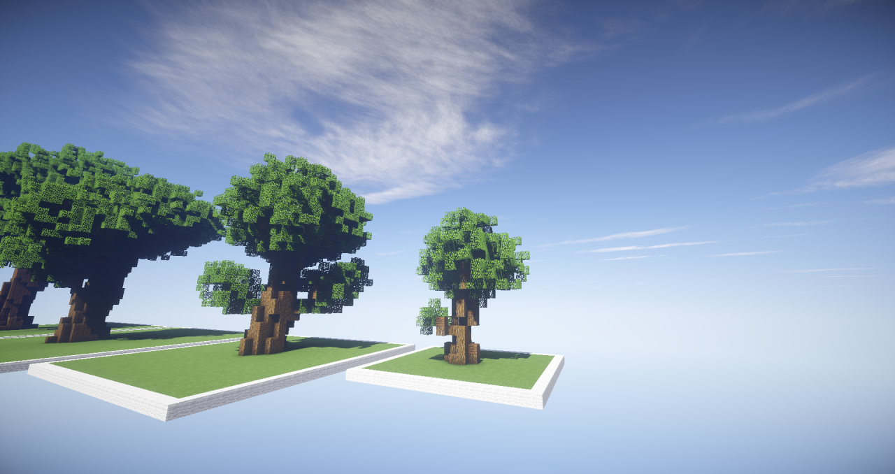 Custom tree pack #1 Minecraft Map