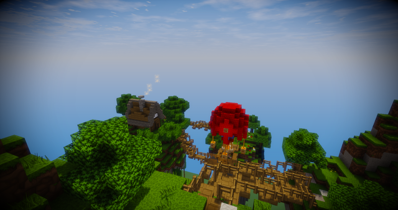 Floating Islands [Schematic] Minecraft Map