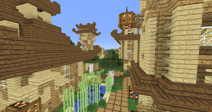 Japanese Style Village [Terra Lacus] Minecraft Map