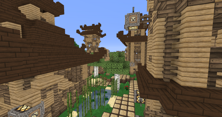 Japanese Style Village [Terra Lacus] Minecraft Map