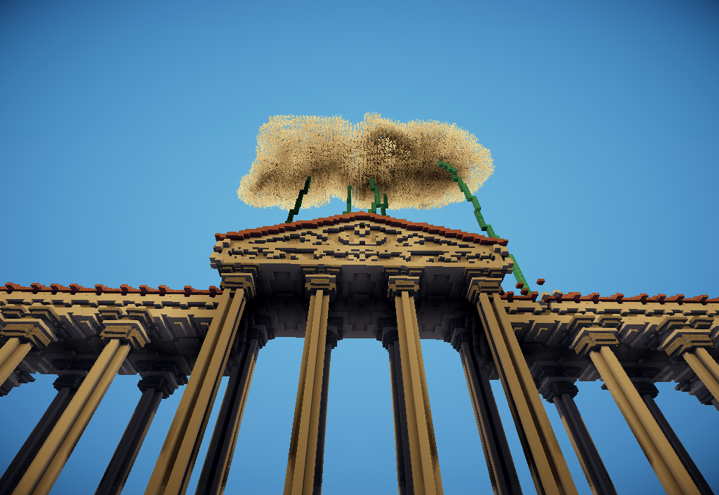 Roman structure Minecraft Map