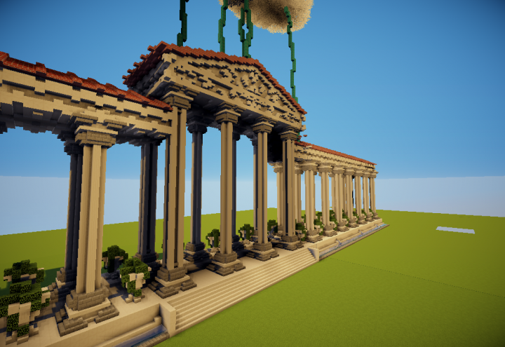 Roman structure Minecraft Map