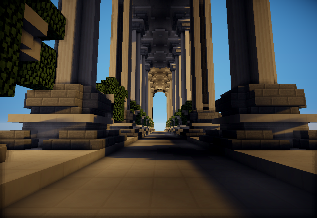 Roman structure Minecraft Map