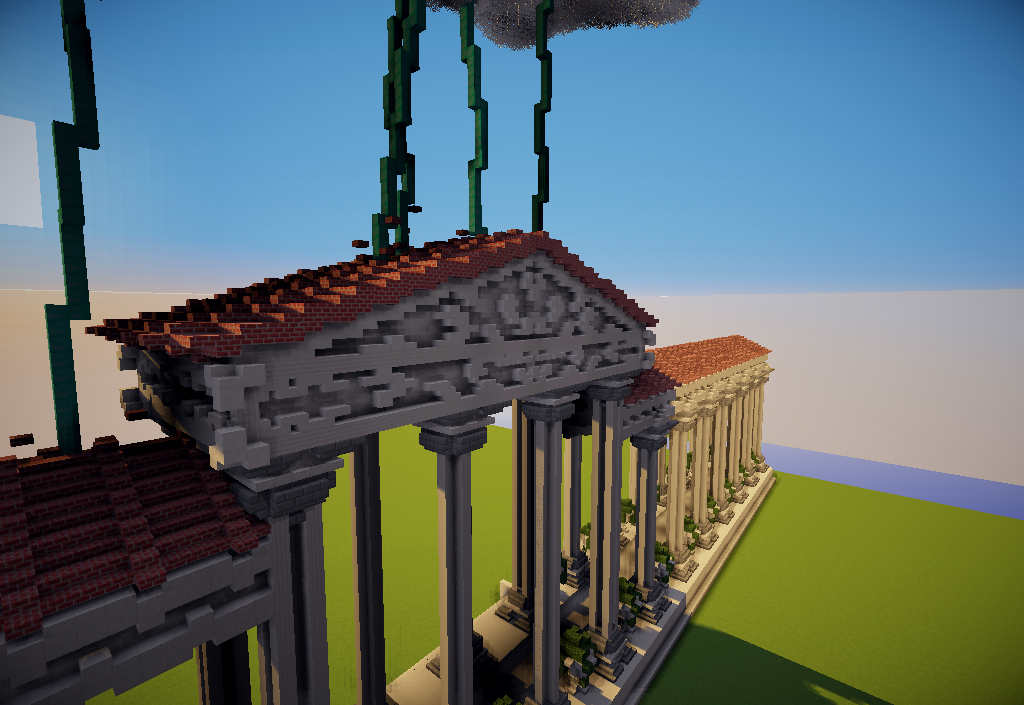 Roman structure Minecraft Map