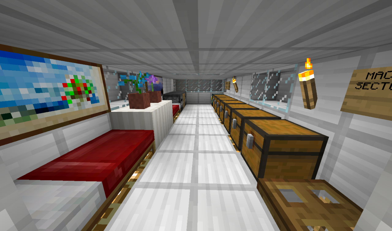 Underground hidden base - Download - Schematic - 1.8 - 1.9 Minecraft Map