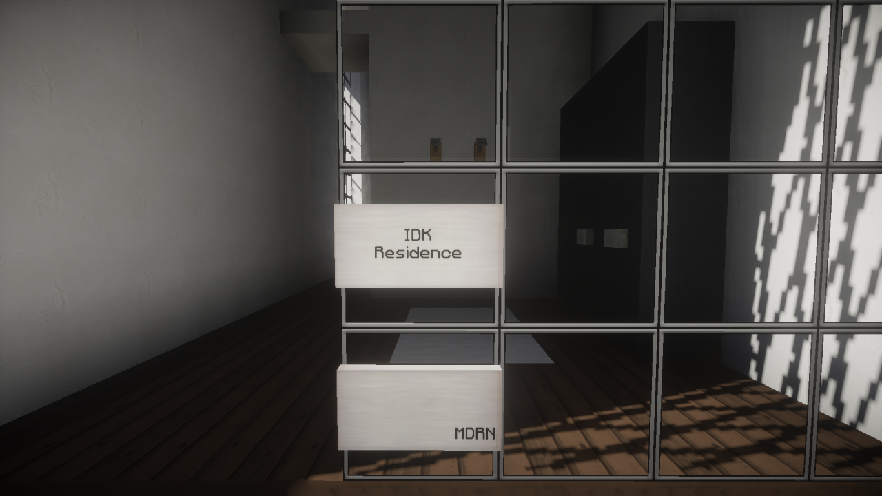 IDK Residence Minecraft Map