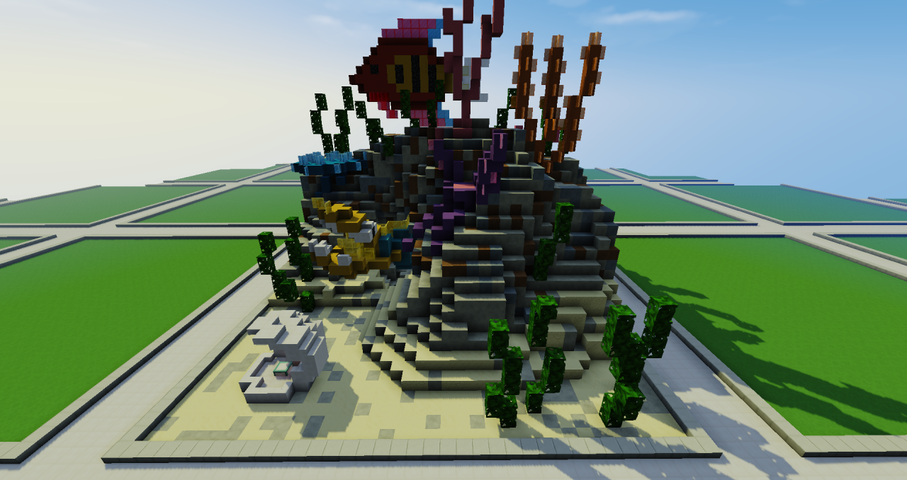 Coral Reef Plot Minecraft Map