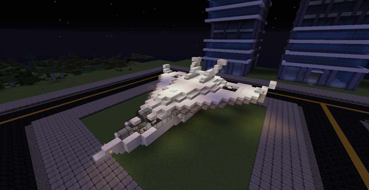 The Private Hovercraft Minecraft Map
