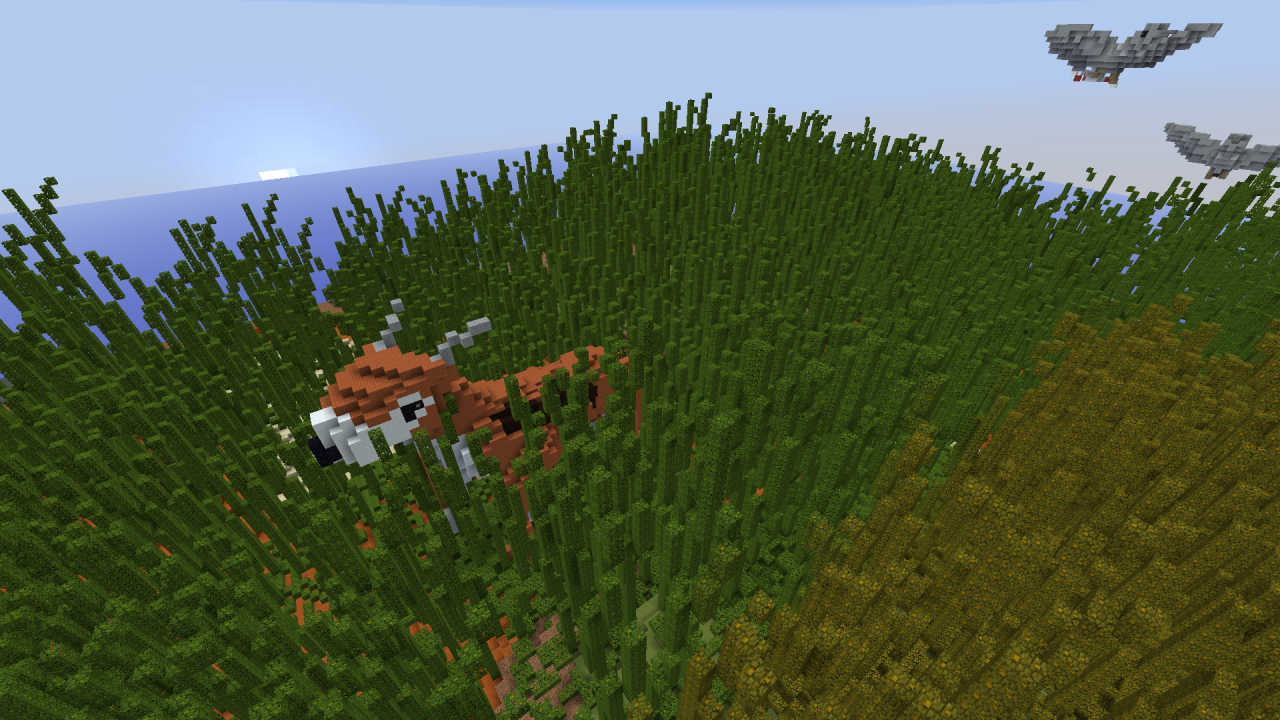 " One day in the savannah " Minecraft Map