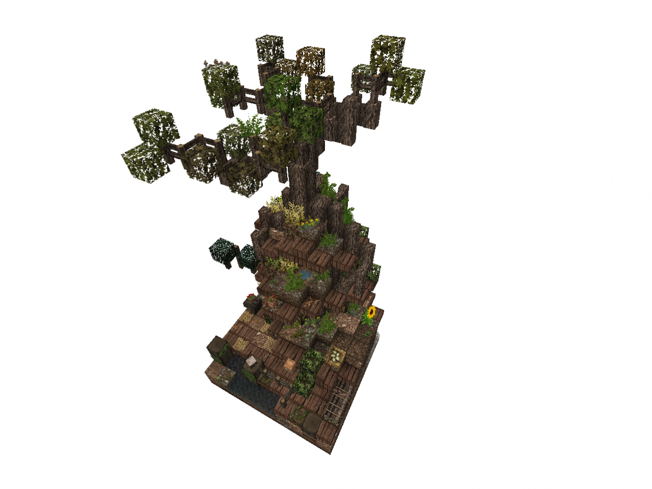 Forest house. #WeAreConquest Minecraft Map