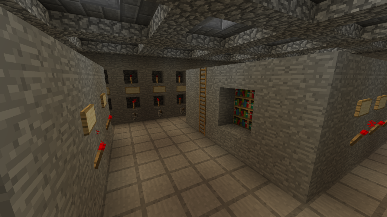 NSA_Space-Ship (Powered by Redstone) (CANCELED) Minecraft Map