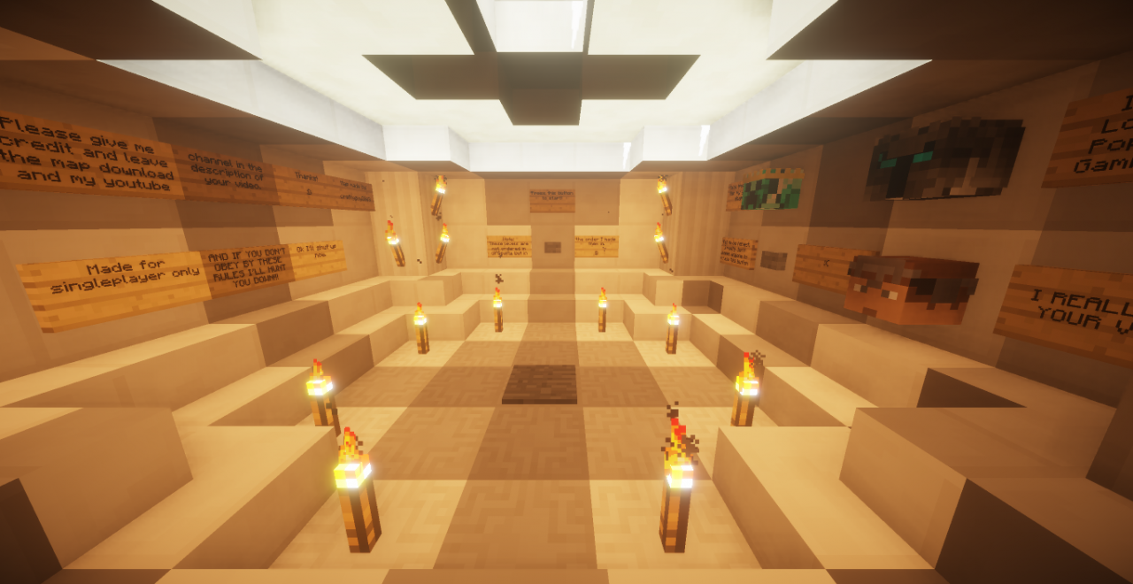 Find The WOODEN Button! (Played By LogDotZip & Lachlan!!!) (8000+ DOWNLOADS!!!) Minecraft Map