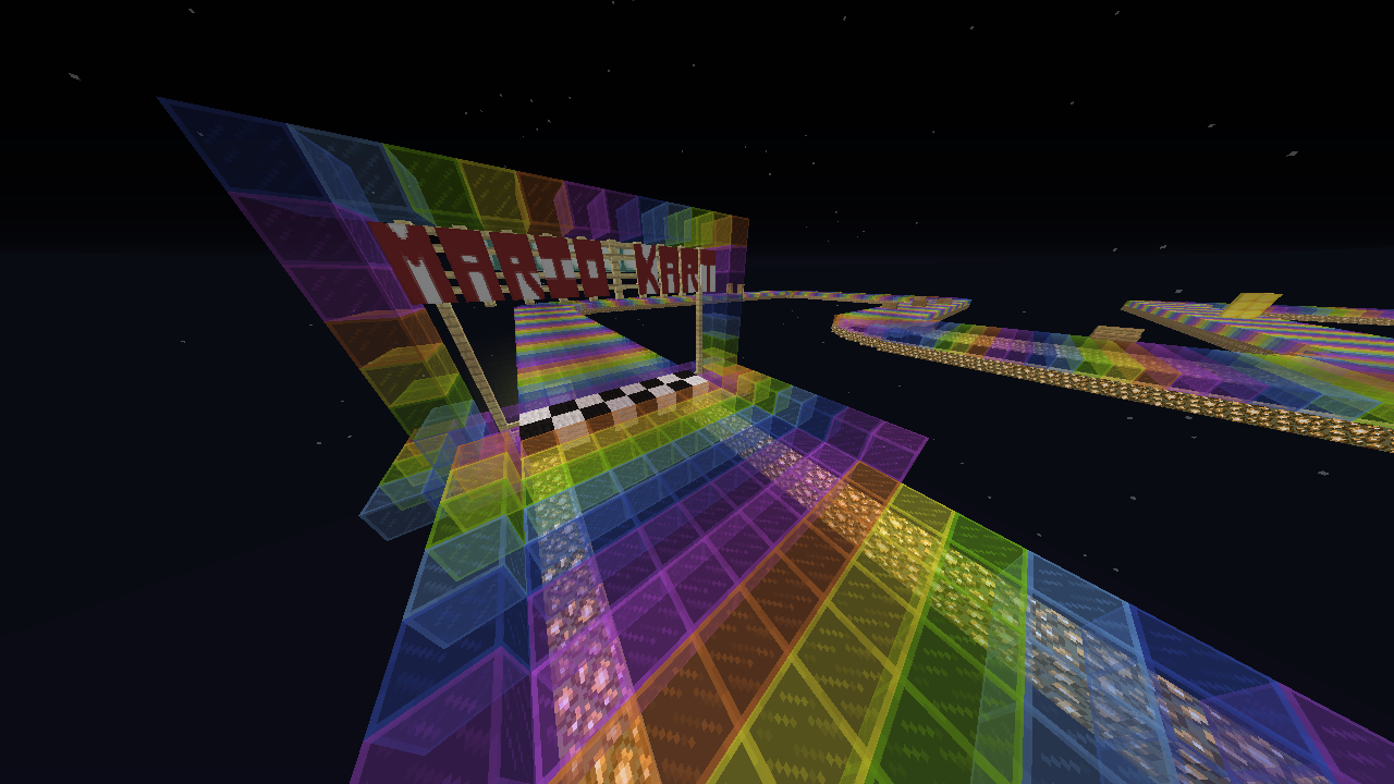 Super Minecraft Kart - 32 Mario Kart Maps in Minecraft Minecraft Map