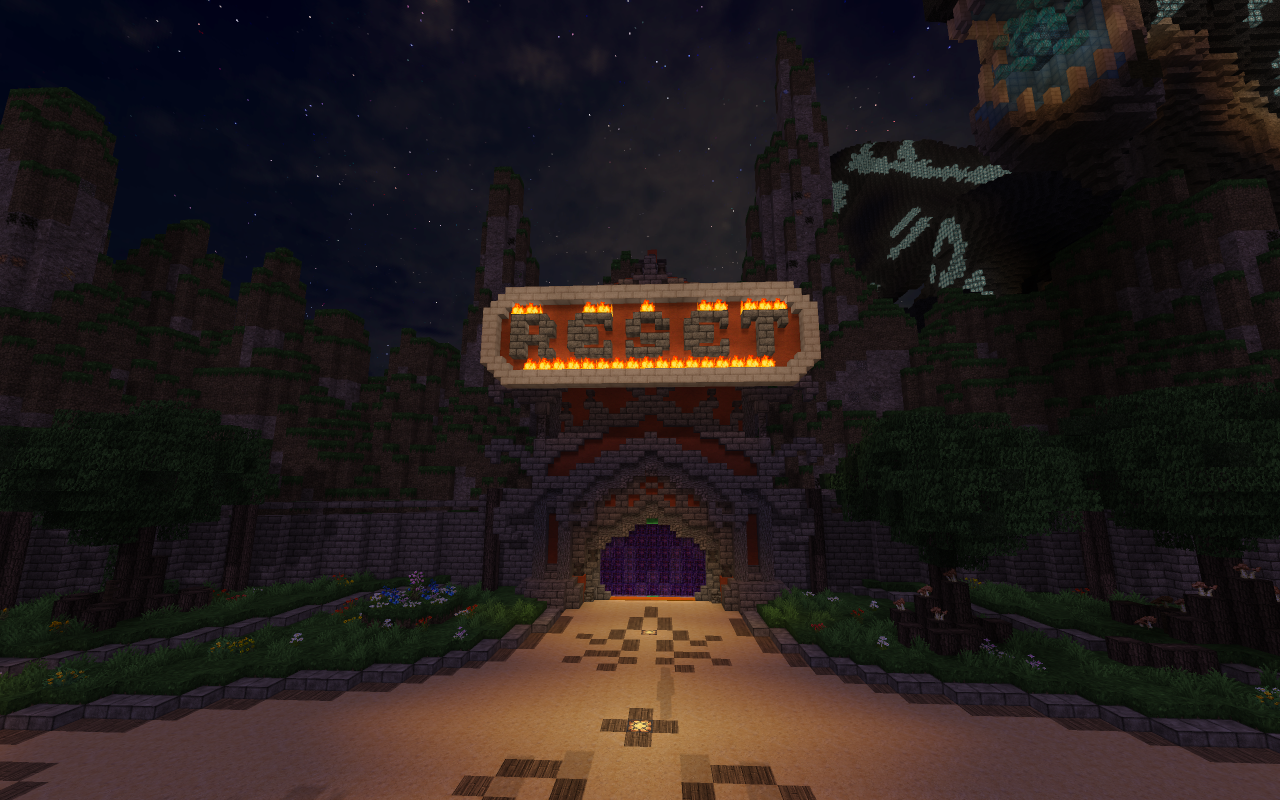 The Way of the Wizard Server Spawn Minecraft Map