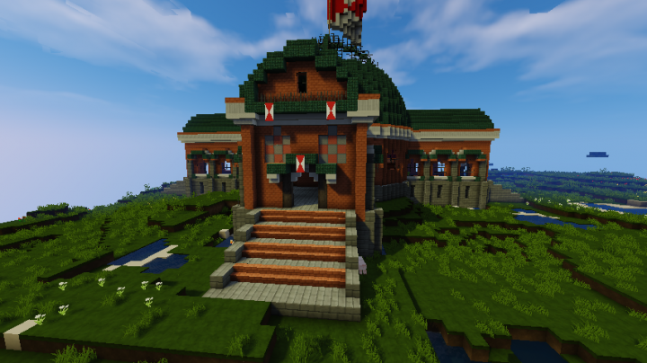 Town Hall Spawn Minecraft Map