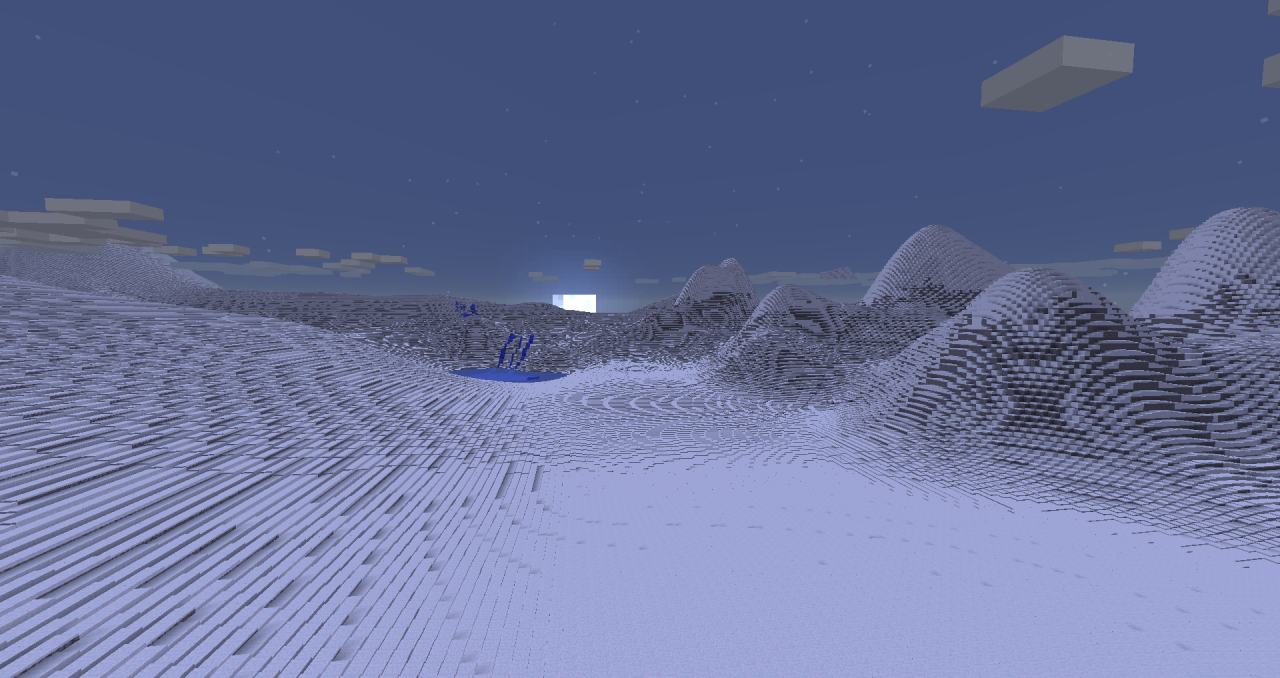 Frozen Hills Minecraft Map