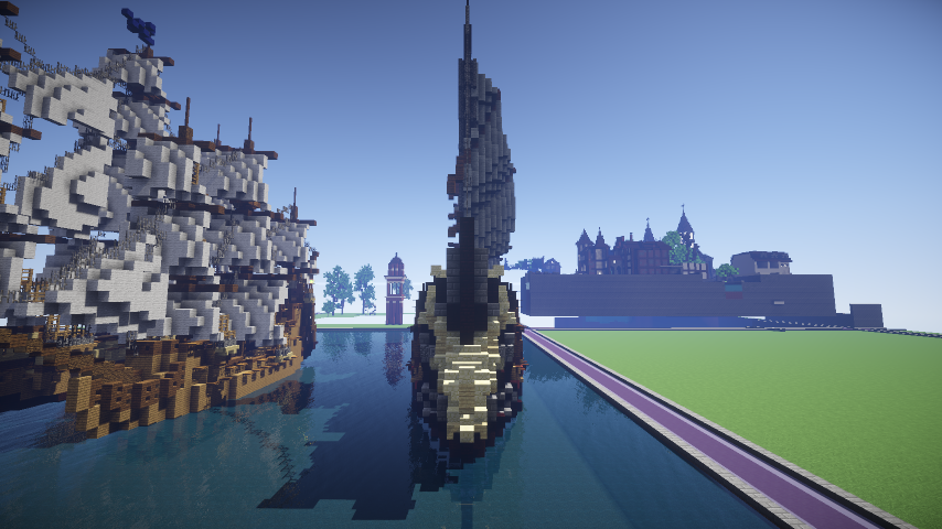 Dragon Wing Chinese Junk Ship with 84 Guns Minecraft Map