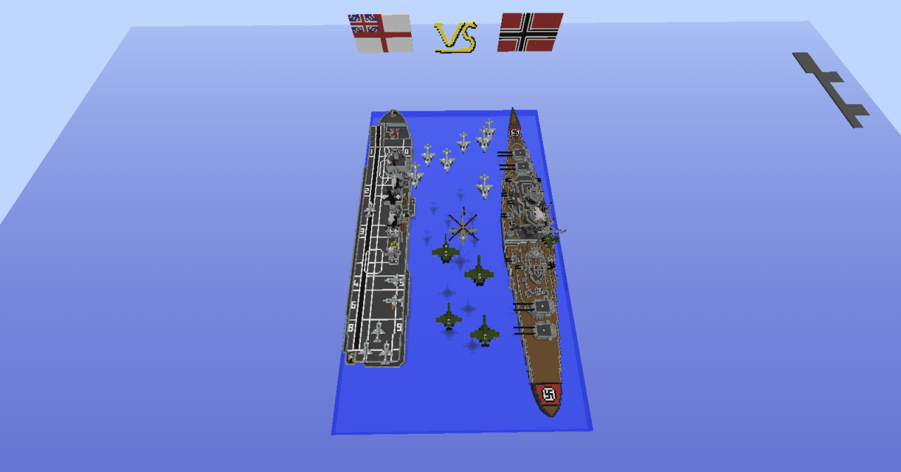 team battle map Minecraft Map