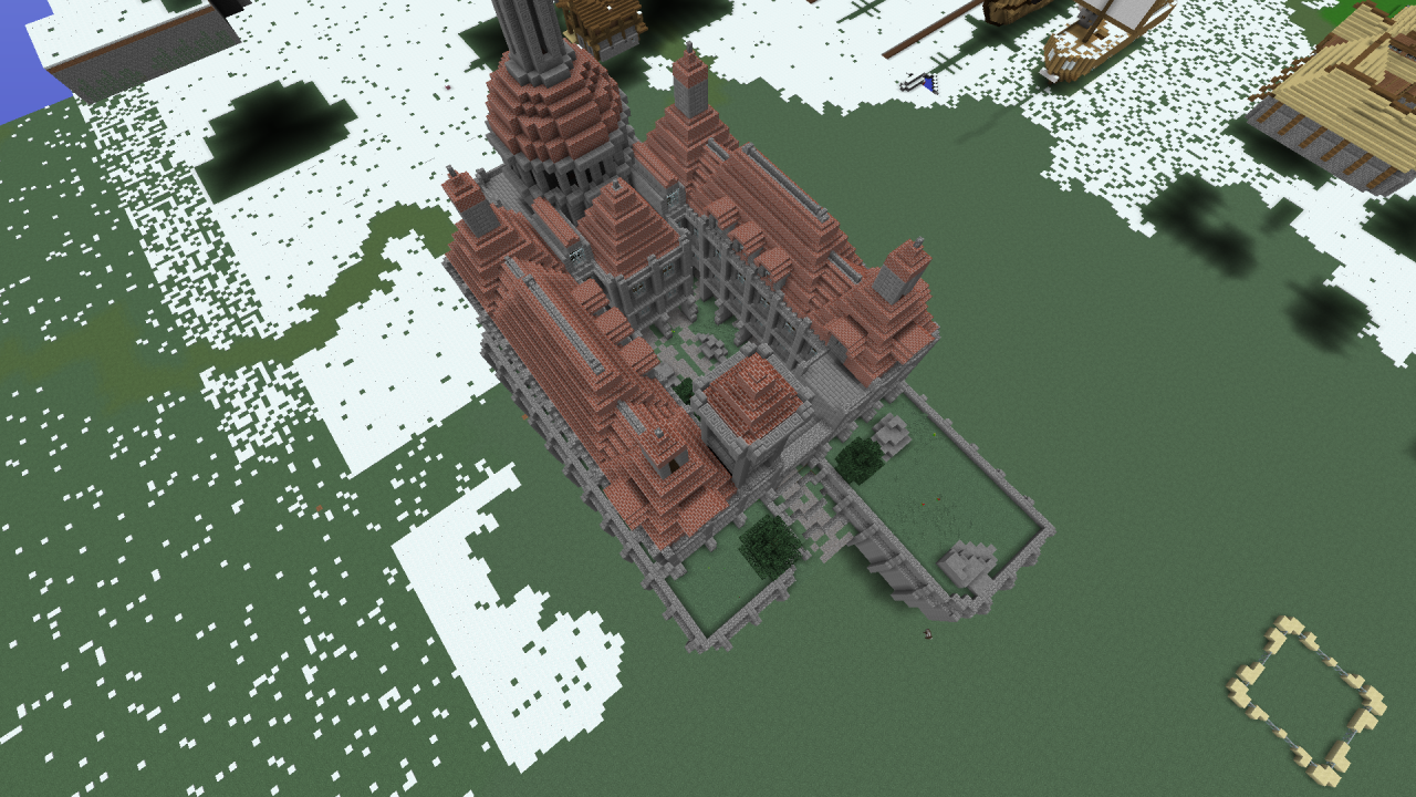 2012 my old draft field Minecraft Map