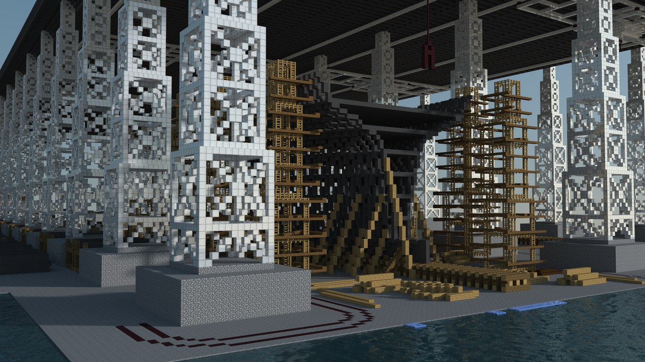 French ocean liner-SS Orleans Minecraft Map