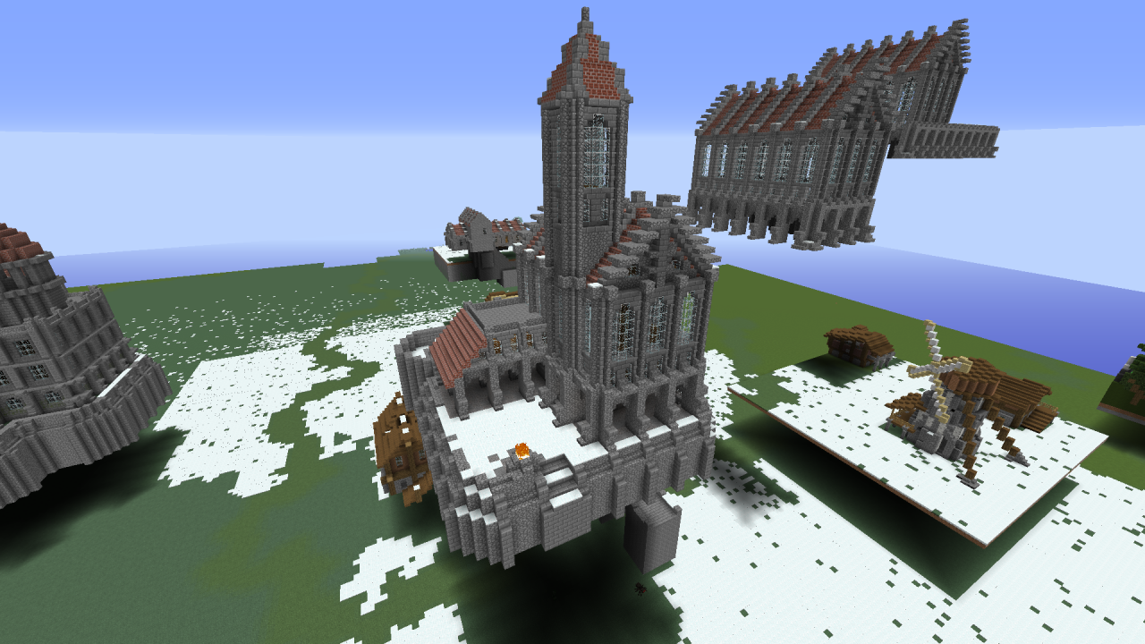 2012 my old draft field Minecraft Map