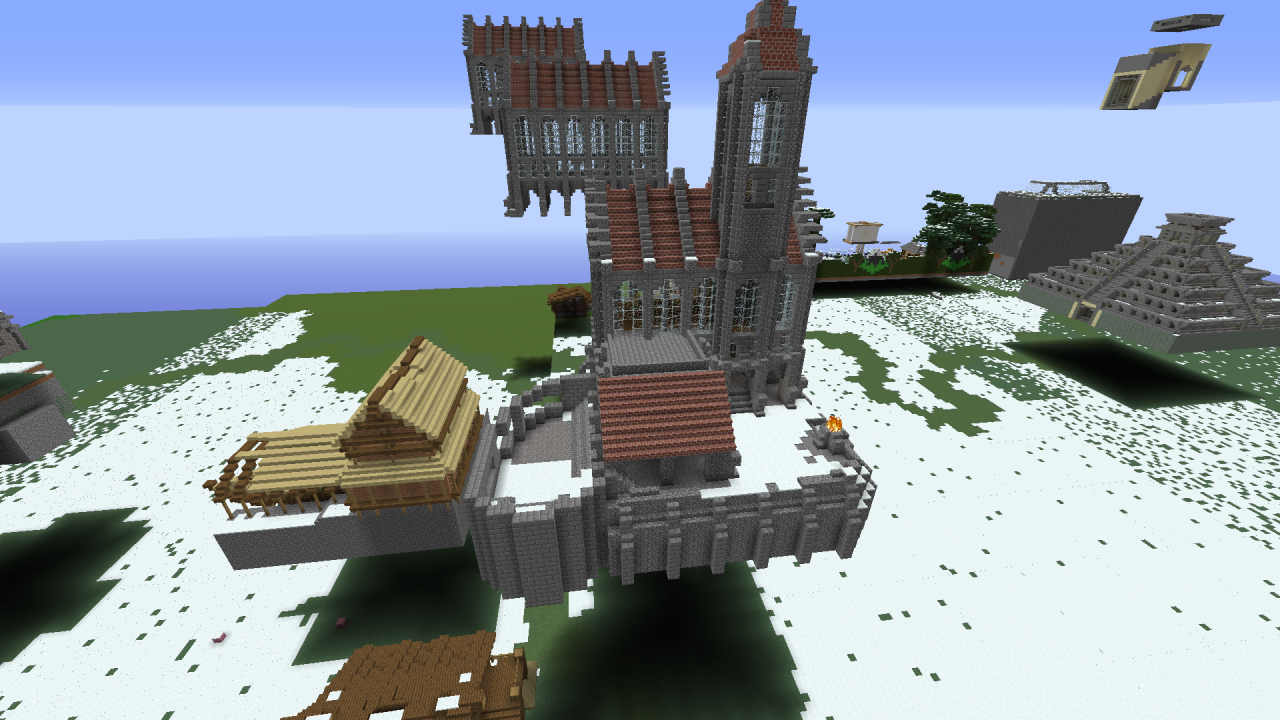 2012 my old draft field Minecraft Map