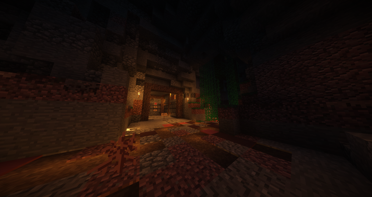 Survival Spawn in a Cave Minecraft Map