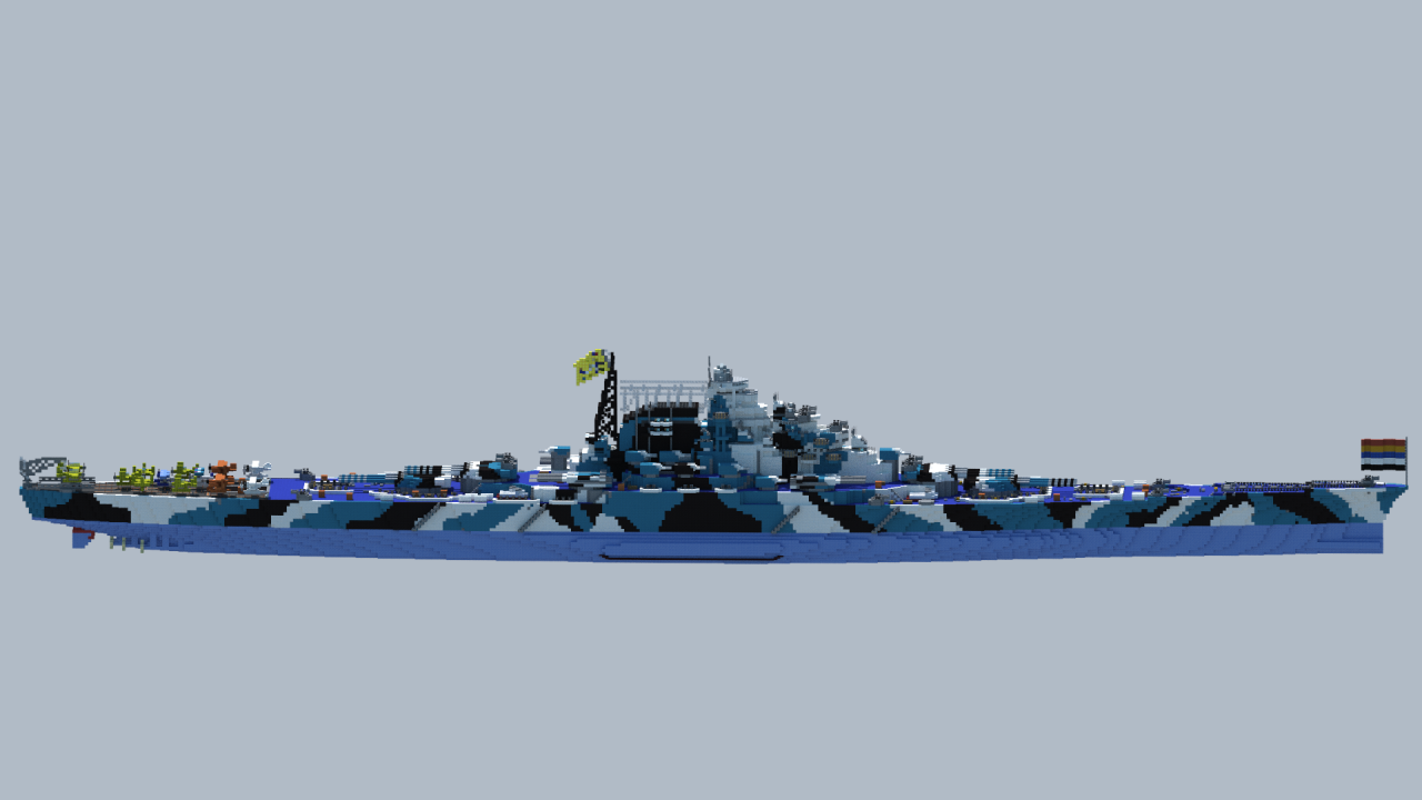 epic creative battleship! Minecraft Map