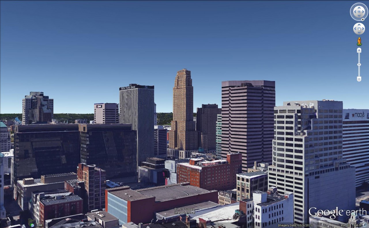 Carew Tower, Cincinnati Ohio Minecraft Map