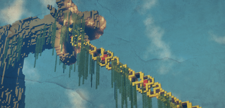 Balsa Muisca. Legend of "El Dorado" Minecraft Map