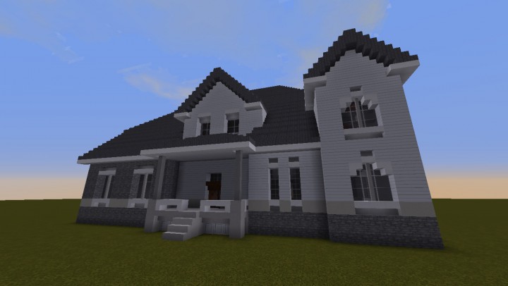 New-american house Minecraft Map