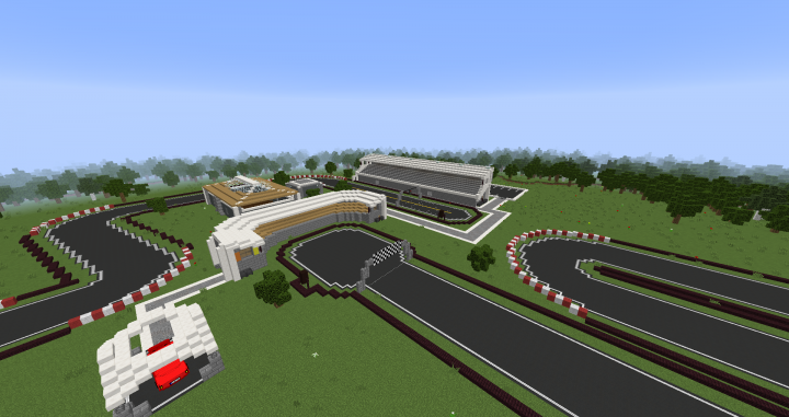 Minecar Racing Minecraft Map