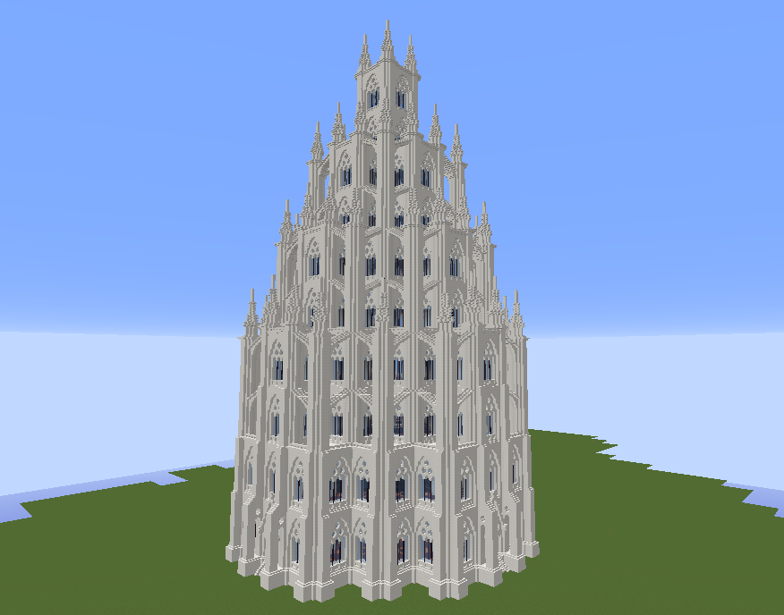 Gothic Skyscraper Minecraft Map