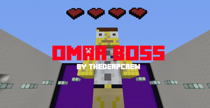 -=Omar Boss=- {Oldstyle Boss Fight} Can You Defeat Him? Minecraft Map