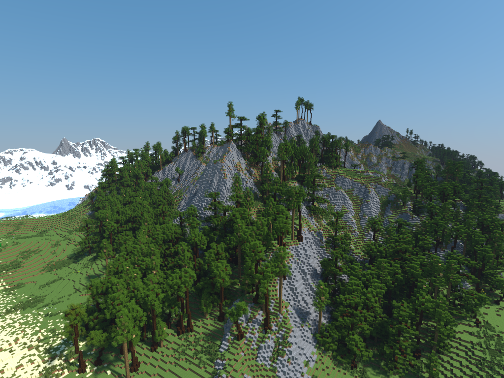 10K by 10K Terain map Minecraft Map