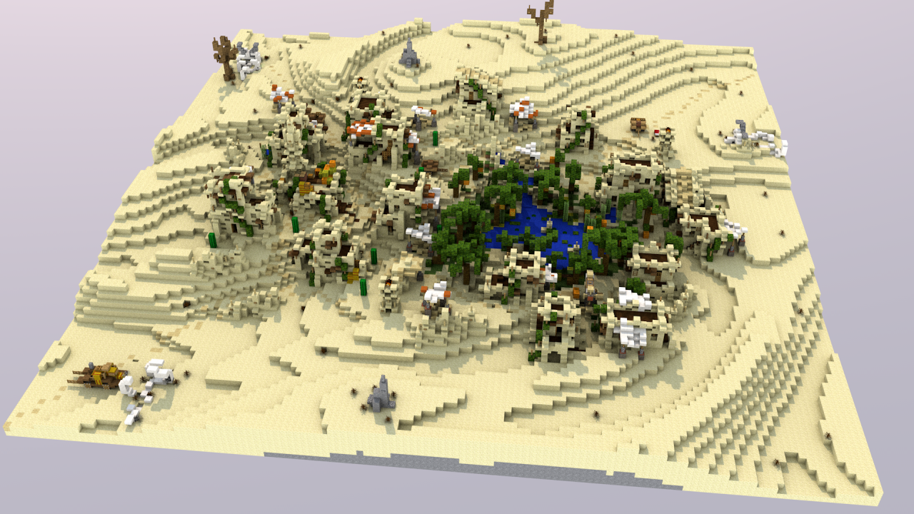 Sandstone City of Ardigas Minecraft Map