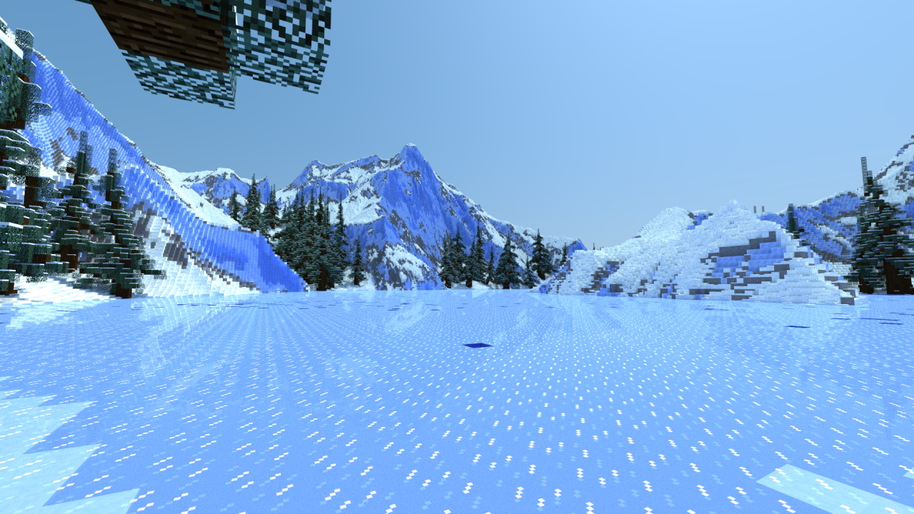 Frozen Valley - Fantasy Terrain - Minecraft Map