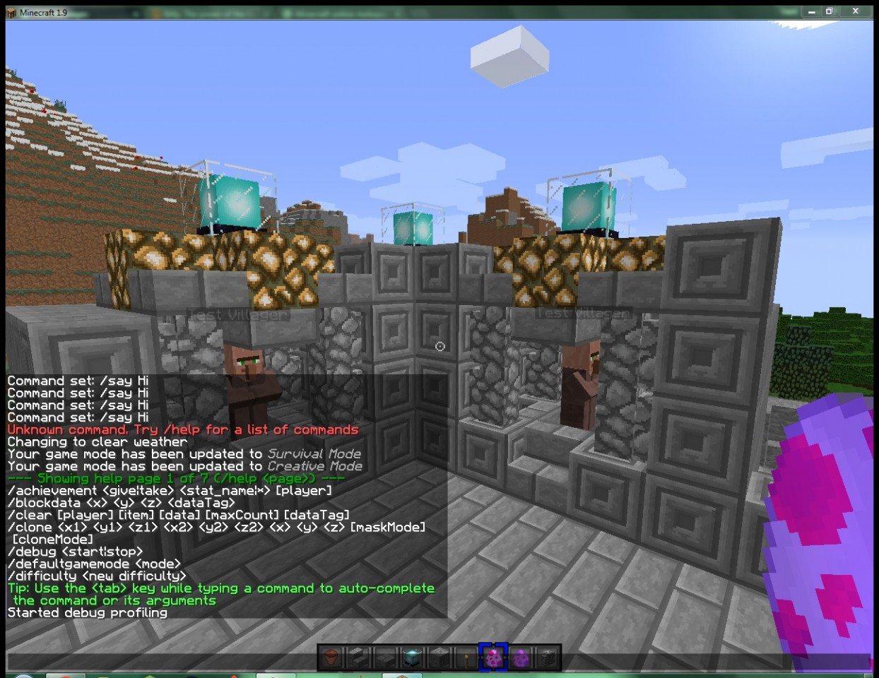 Villager Shop Minecraft Map