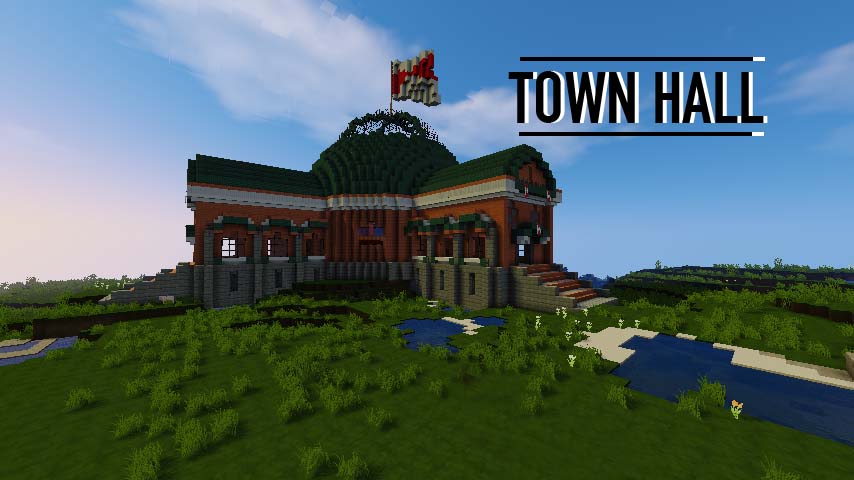 Town Hall Spawn Minecraft Map