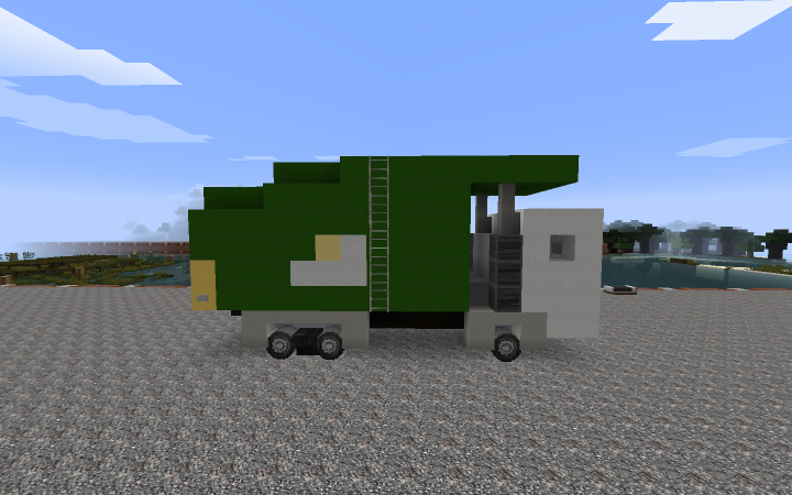 Waste Management Truck Minecraft Map
