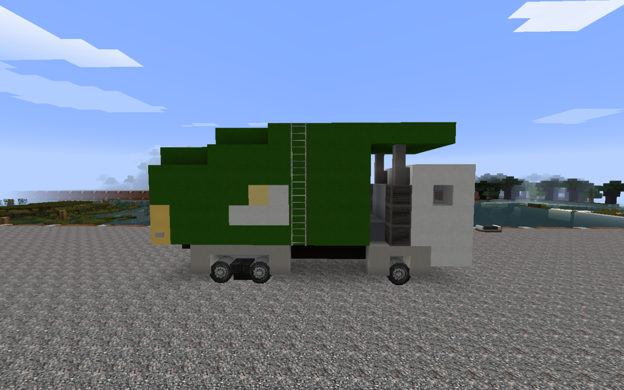 Waste Management Truck Minecraft Map