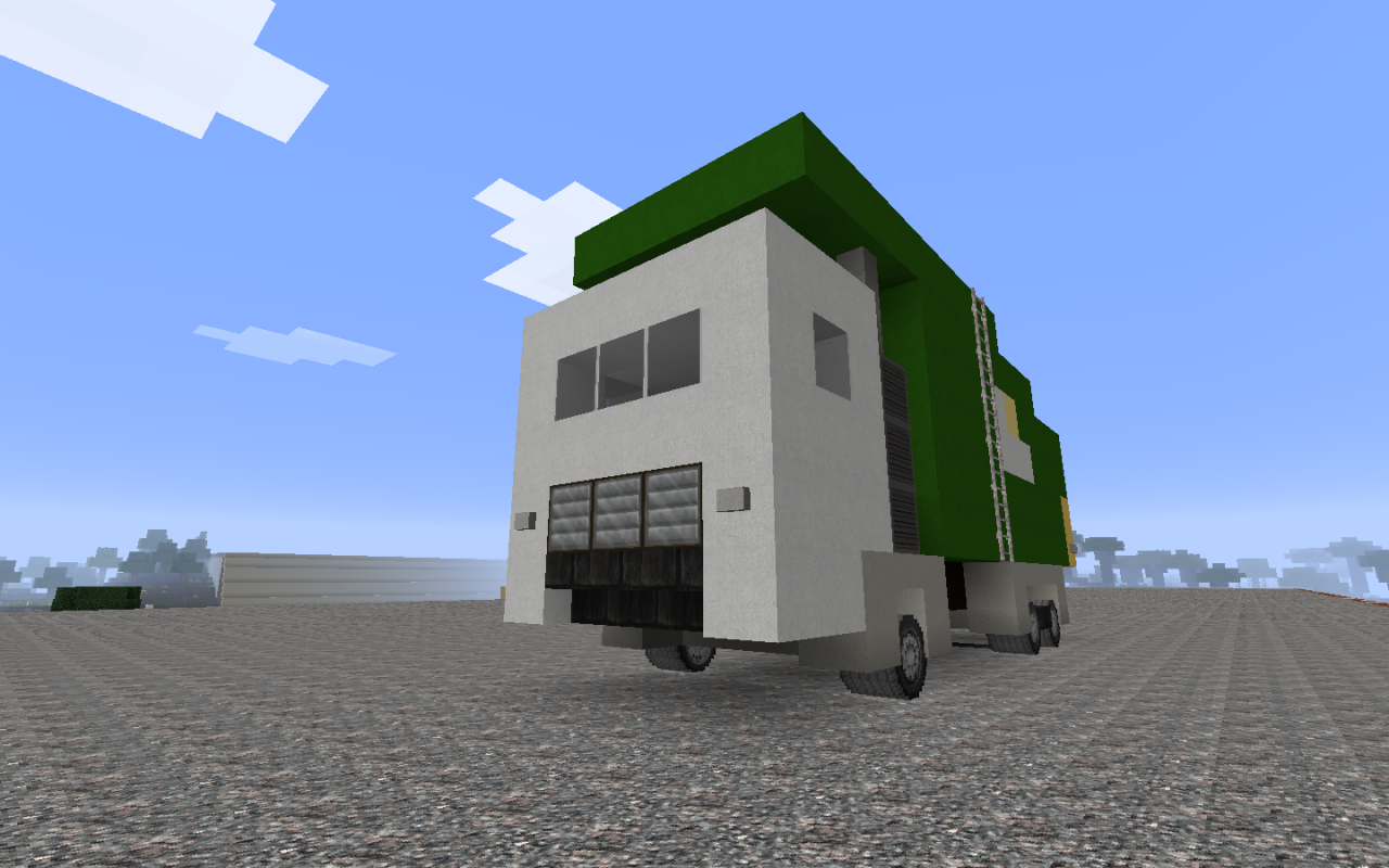 Waste Management Truck Minecraft Map