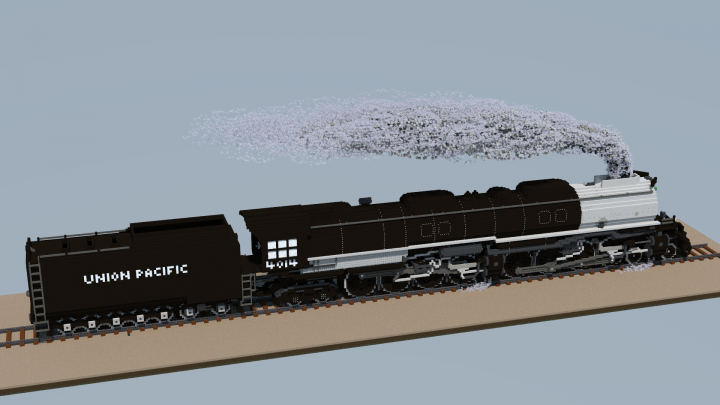 Union Pacific's Big Boy 4014 - Steam Locomotive Minecraft Map