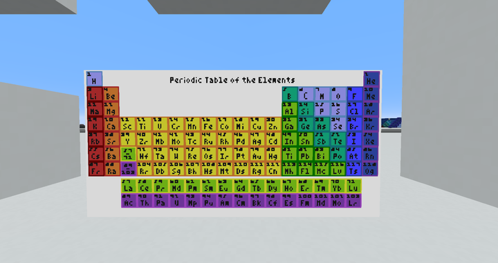 Map Art World (Decorative) Minecraft Map