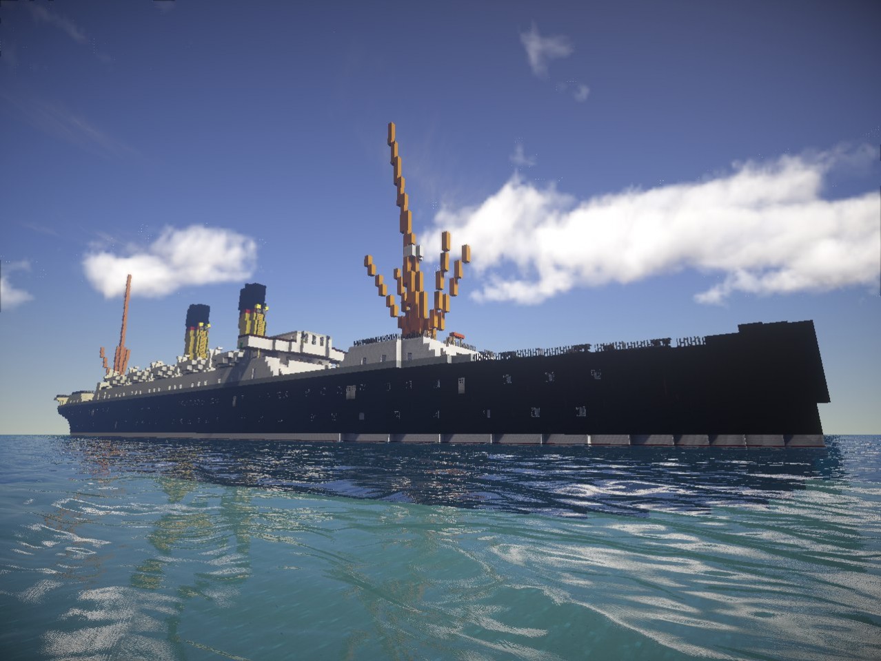Liner SS Brandenburg Minecraft Map