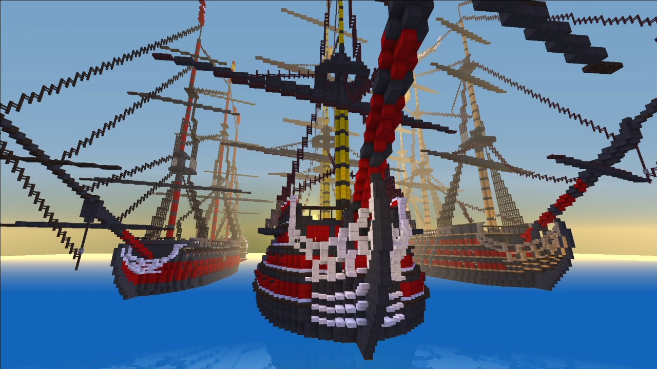 Ship of the line [ HMS Iron Knight ] Minecraft Map