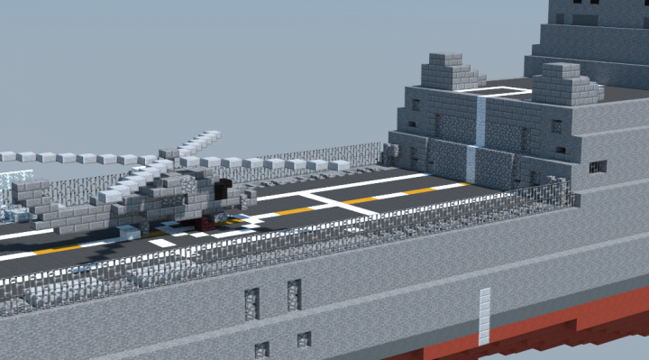 USS Destroyer Zumwalt Minecraft Map