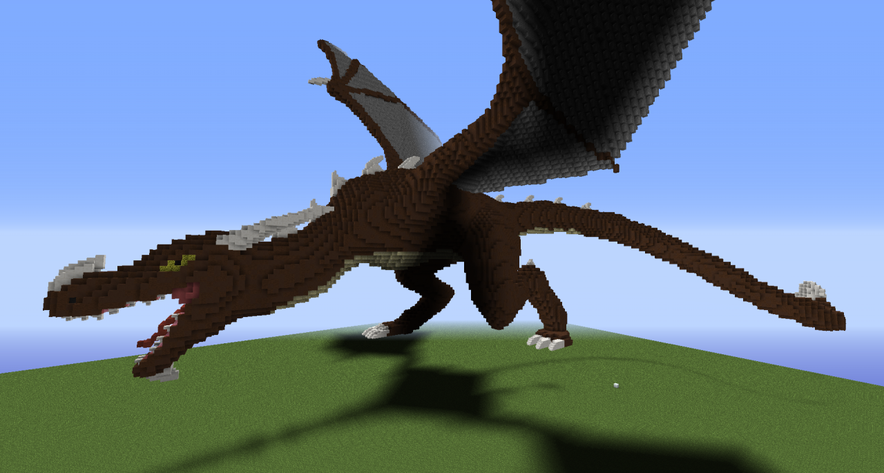 Brown Wyvern Minecraft Map