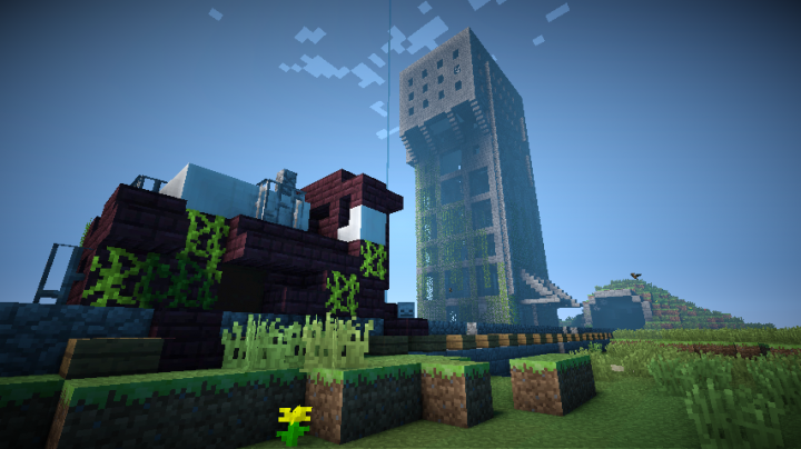 Anti Zombie Fortress Minecraft Map