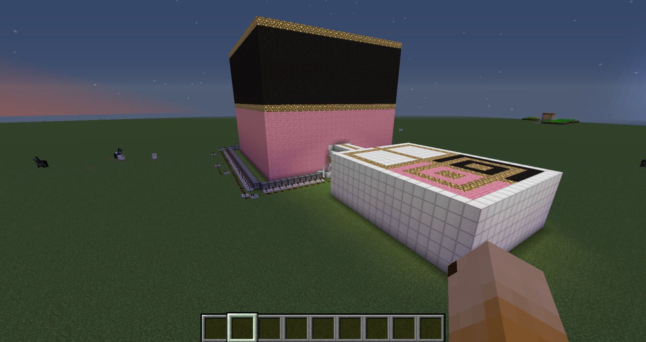 Pat and Jen Land(burning map) Minecraft Map